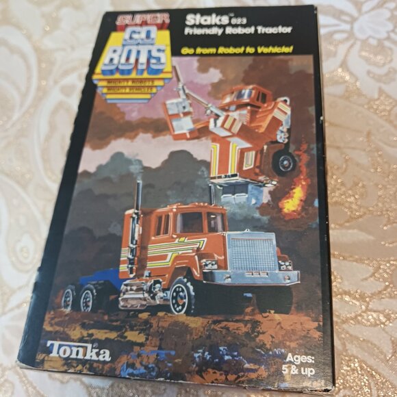 Tonka | Toys | Tonka Super Go Bots Staks W Package | Poshmark